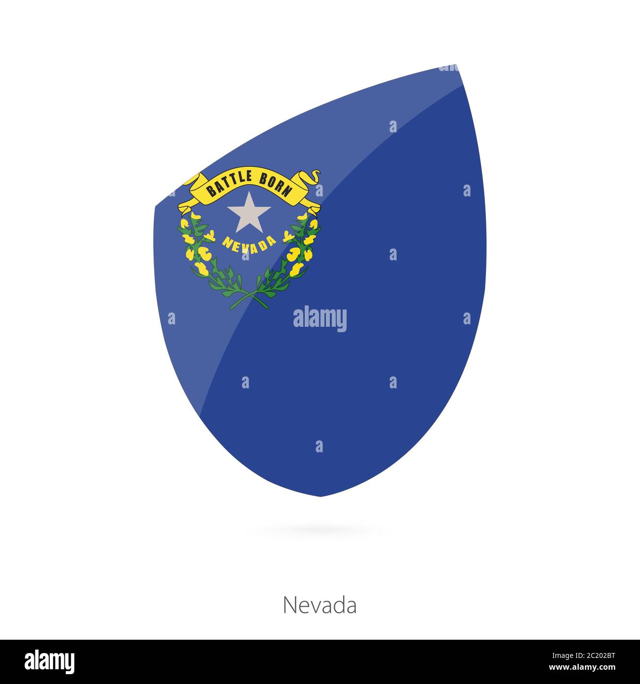 Map nevada flag national Stock Vector Images - Alamy