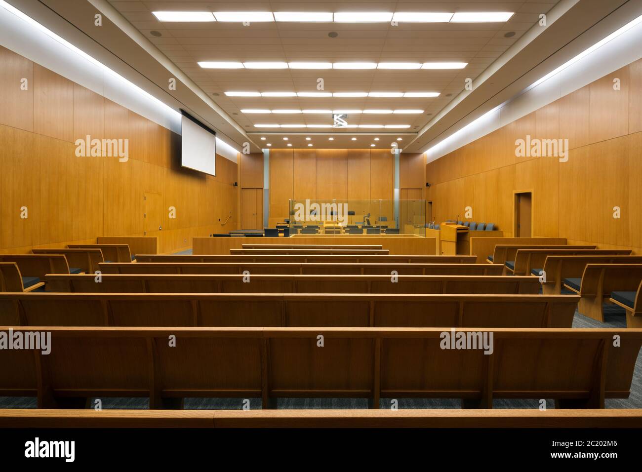 Modern courtroom hi-res stock photography and images - Alamy