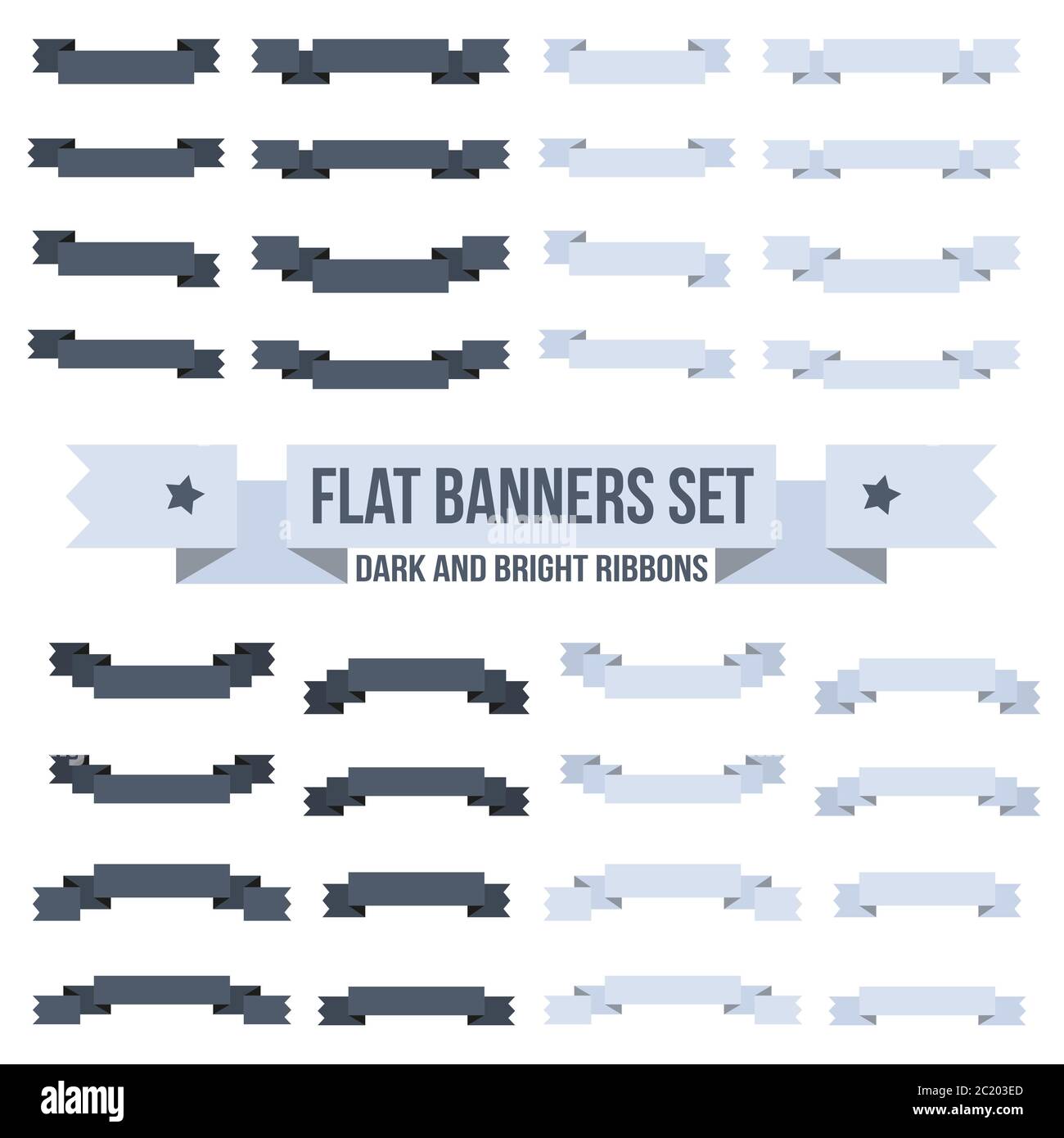 Banners for coats of arms Stock Vector Images - Alamy