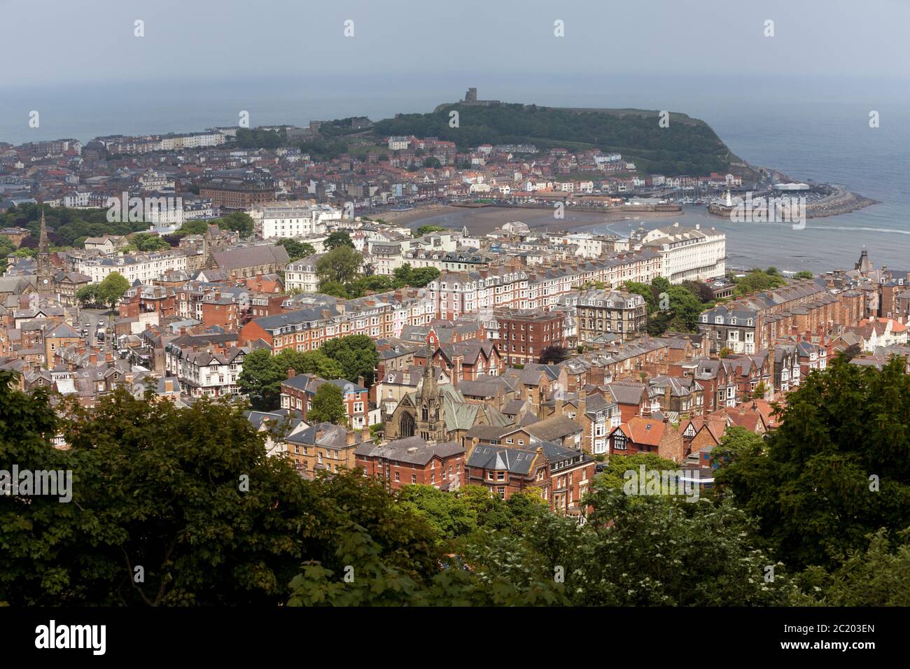Scarborough Town, East Yorkshire, England Stock Photo - Alamy
