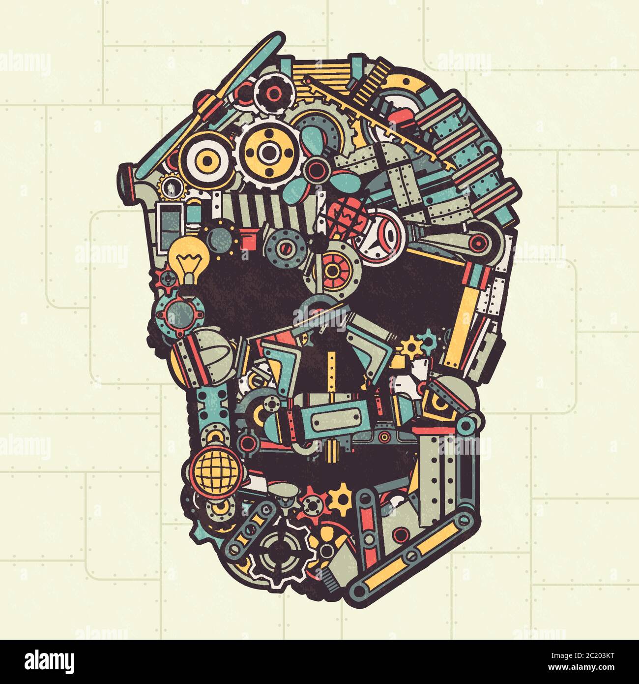 Scary machine Stock Vector Images - Alamy