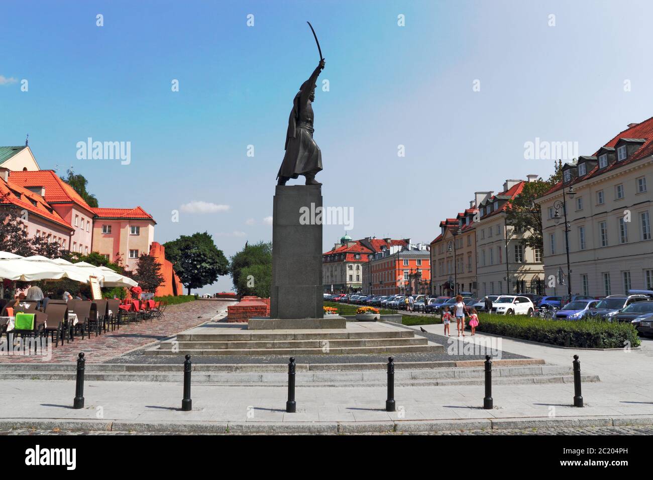 Jan Kilinski Monument Stock Photo - Alamy