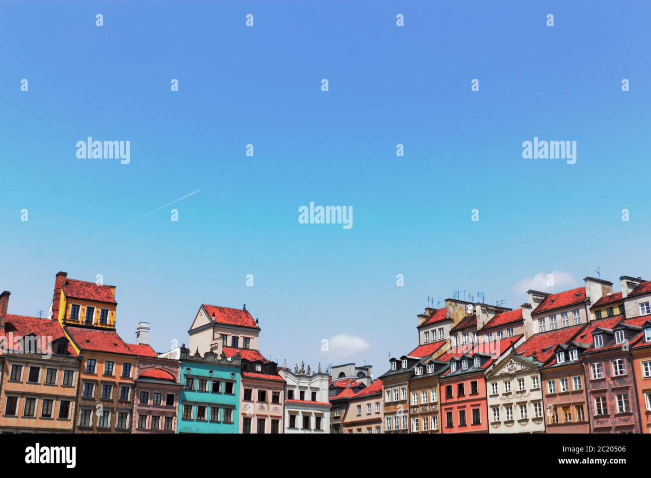 Historical row of houses Stock Photo - Alamy