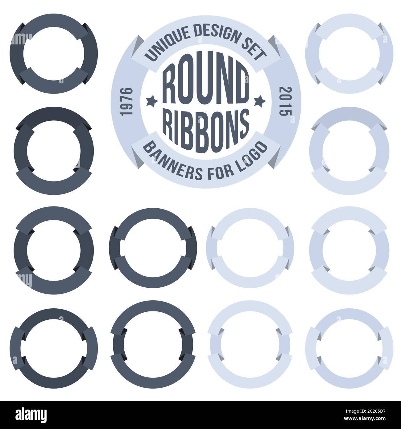 Old sign round ribbon hi-res stock photography and images - Alamy