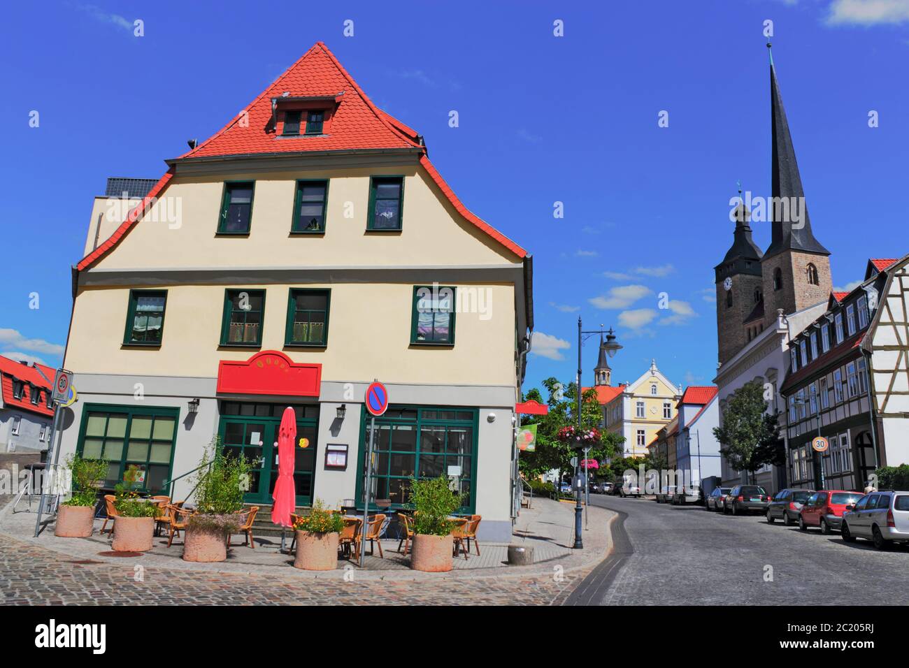 old town idyll Stock Photo - Alamy