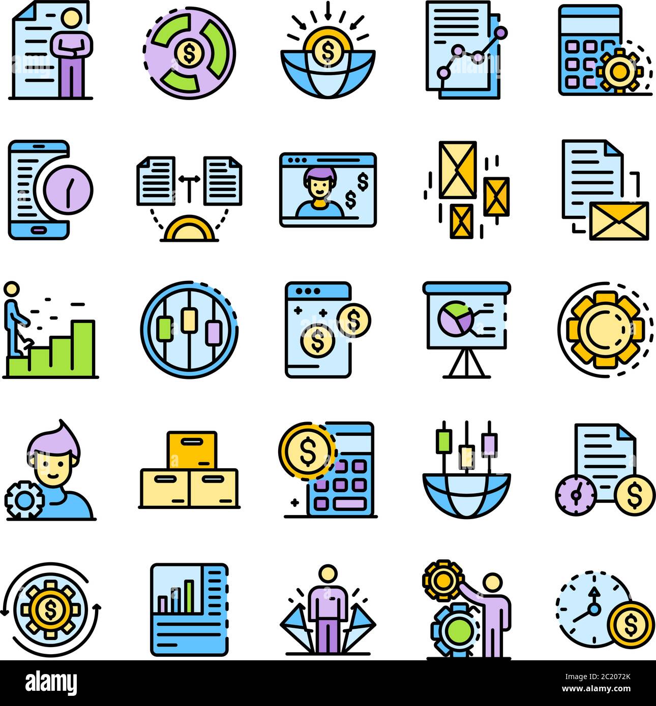 Cost estimation Stock Vector Images - Alamy