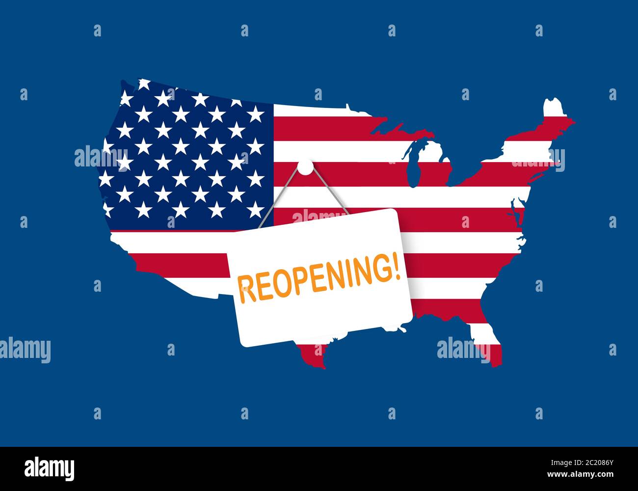 Concepts of reopening America after quarantine the country for ...