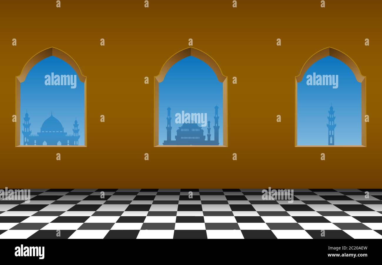 Panoramic view cityscape river Stock Vector Images - Alamy