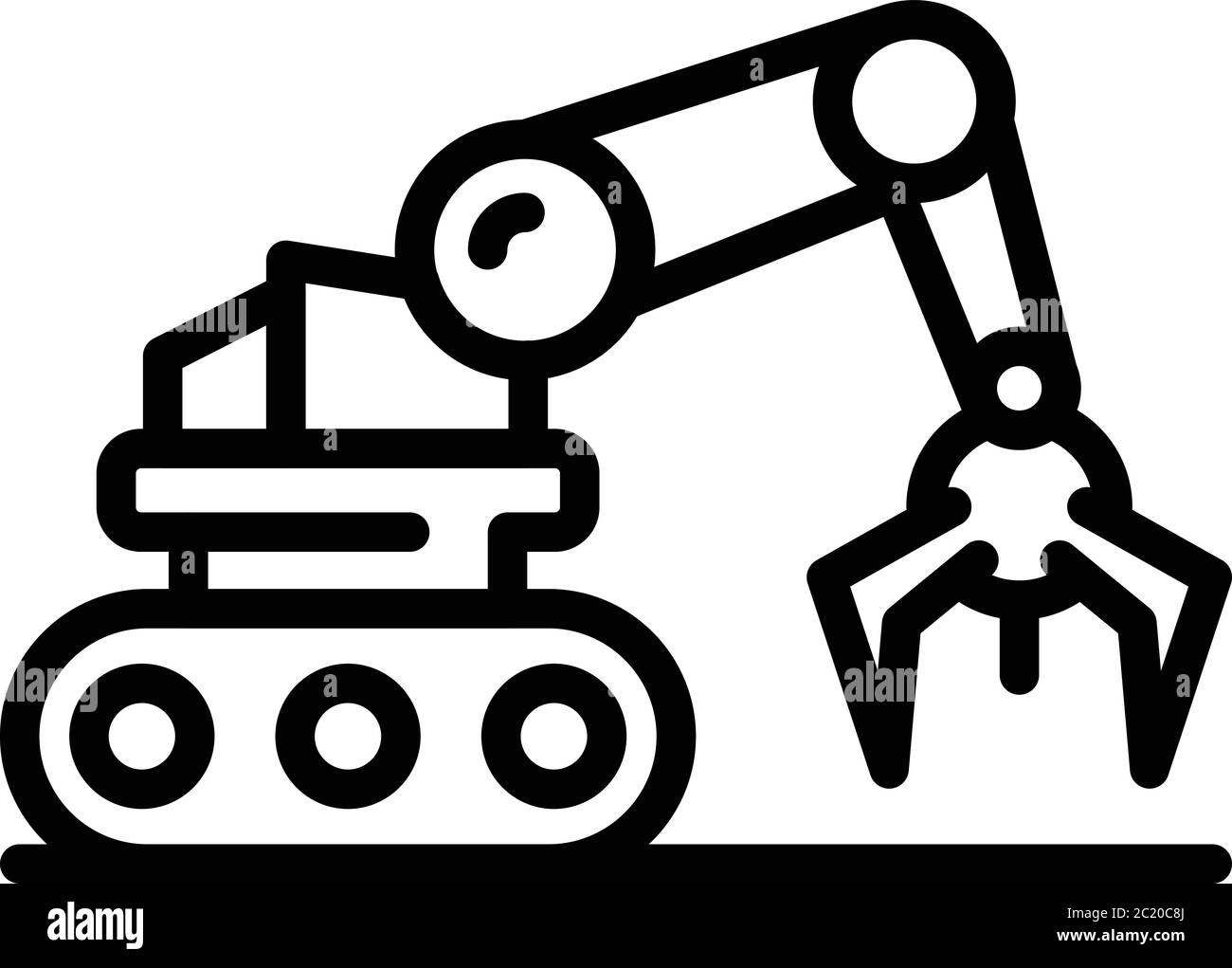 Robotic arm icon, outline style Stock Vector Image & Art - Alamy Robotic arm icon, outline style Stock Vector Image & Art - Alamy