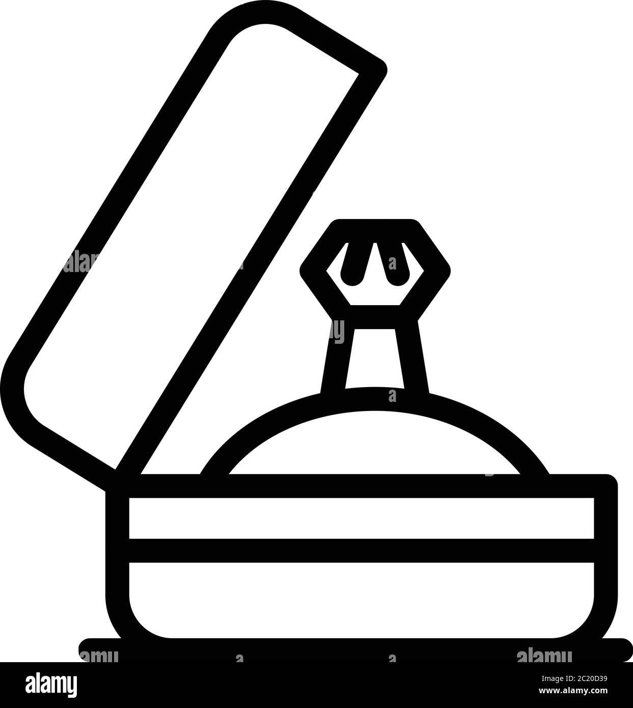 Jewelry icon, outline style Stock Vector Image & Art - Alamy