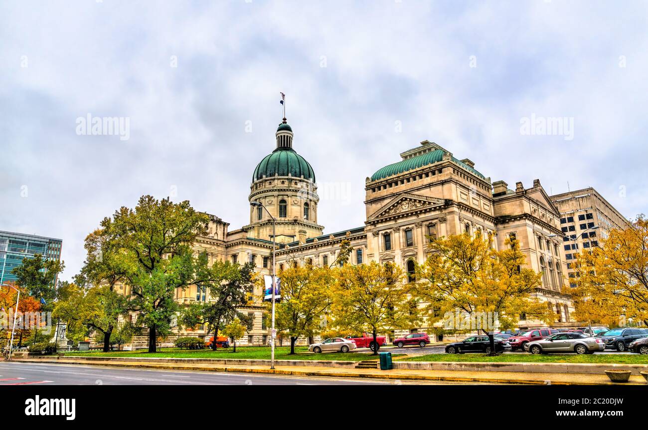 Indianapolis famous structure hi-res stock photography and images - Alamy
