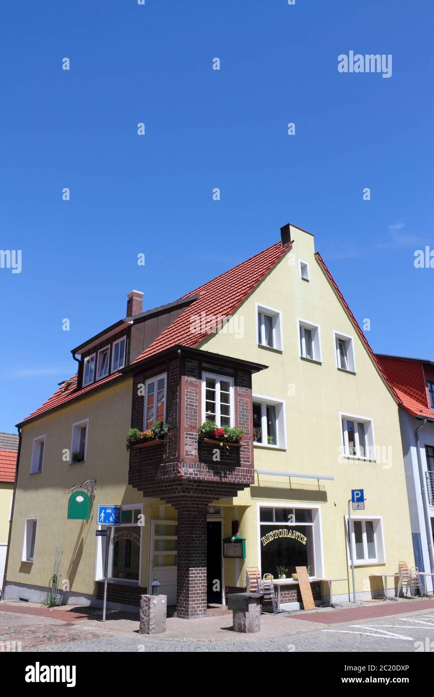 Old corner house Stock Photo - Alamy