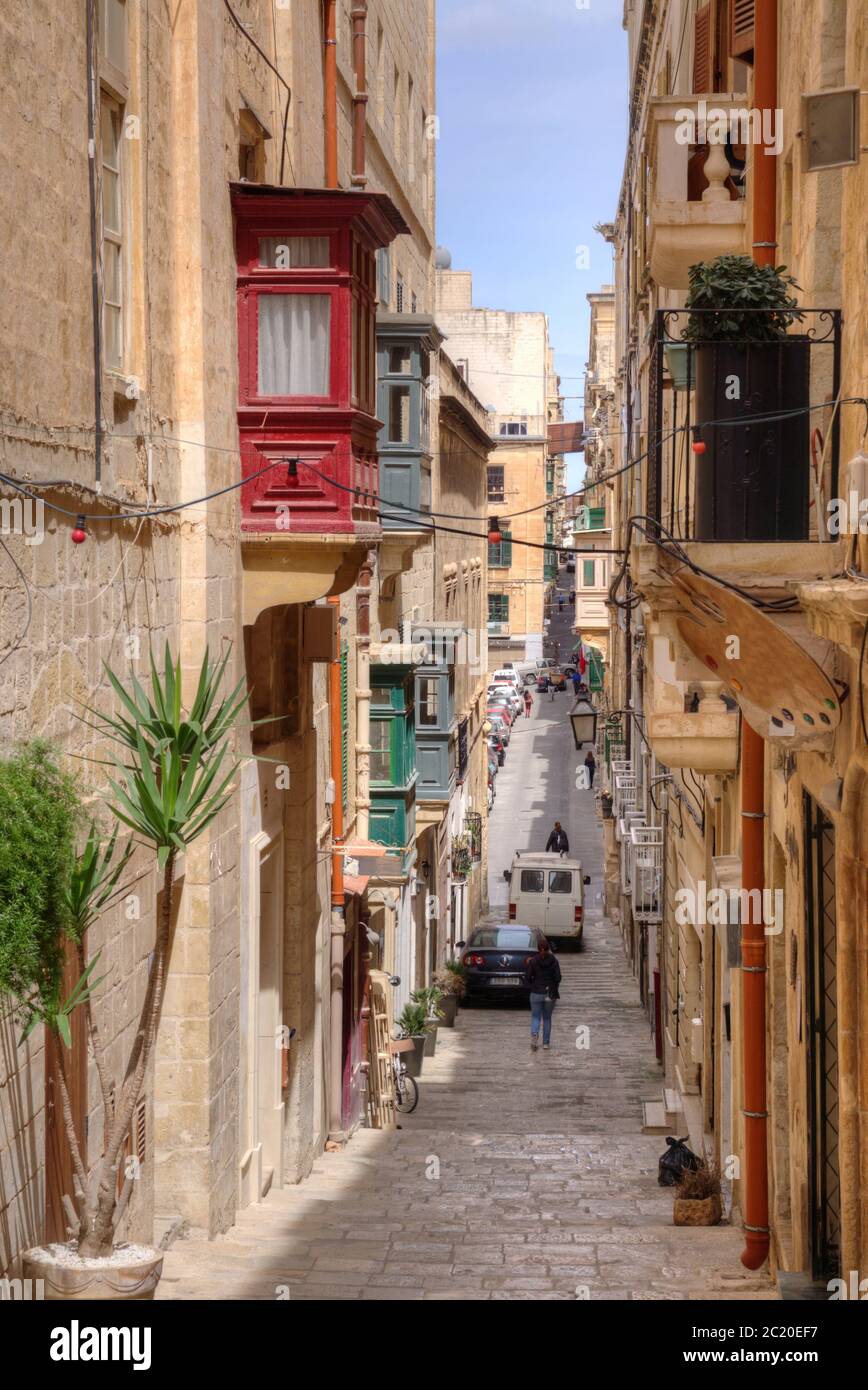 Old bakery street valetta hi-res stock photography and images - Alamy
