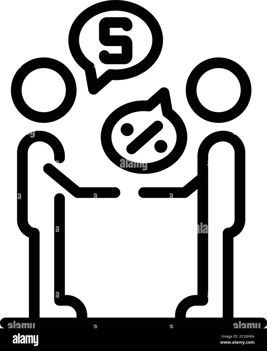 Procurement manager icon, outline style Stock Vector Image & Art - Alamy