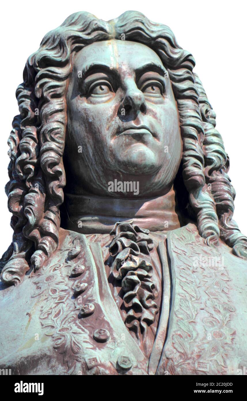 Georg friedrich händel statue hi-res stock photography and images - Alamy