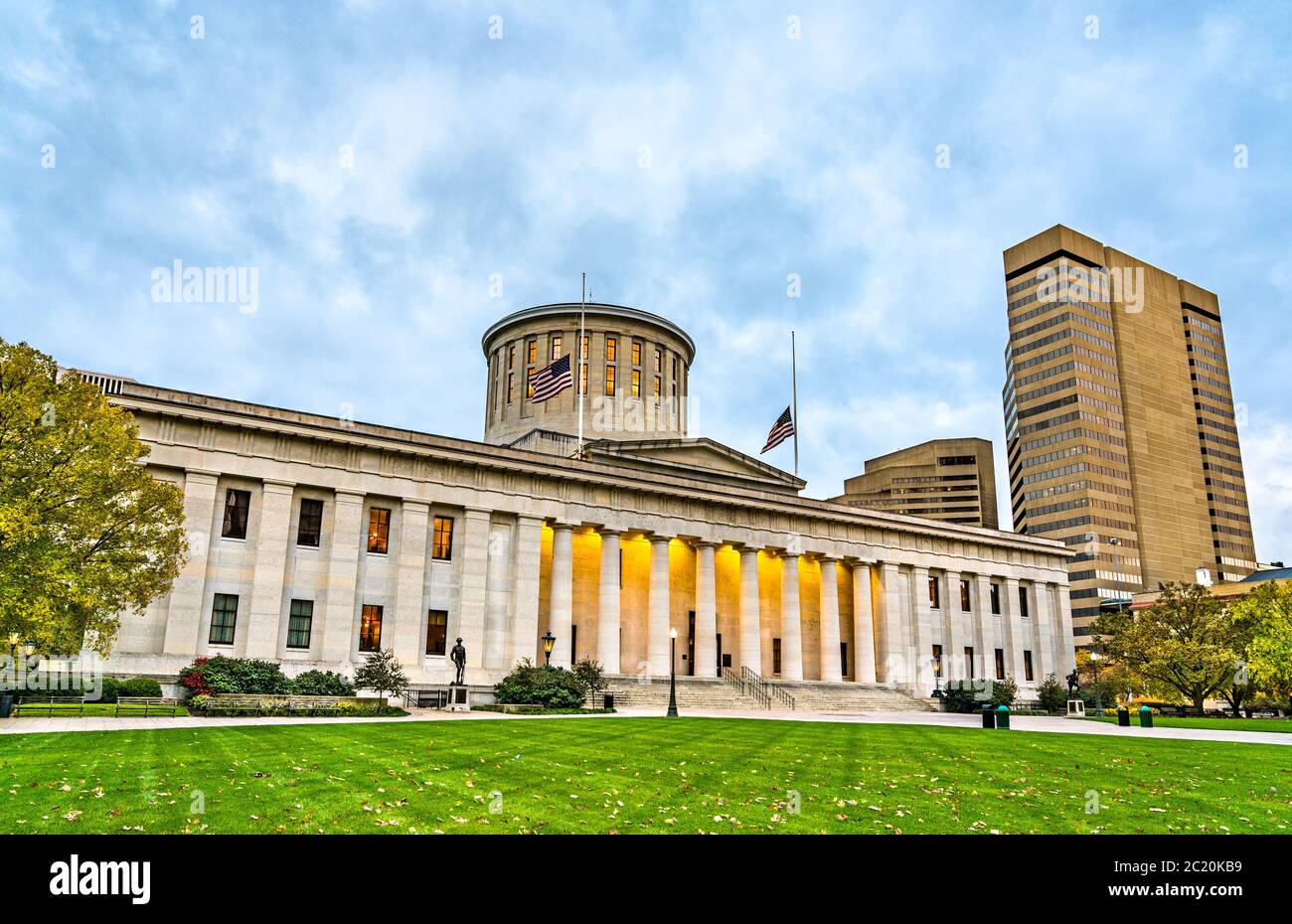 Ohio Statehouse in Columbus, USA Stock Photo - Alamy