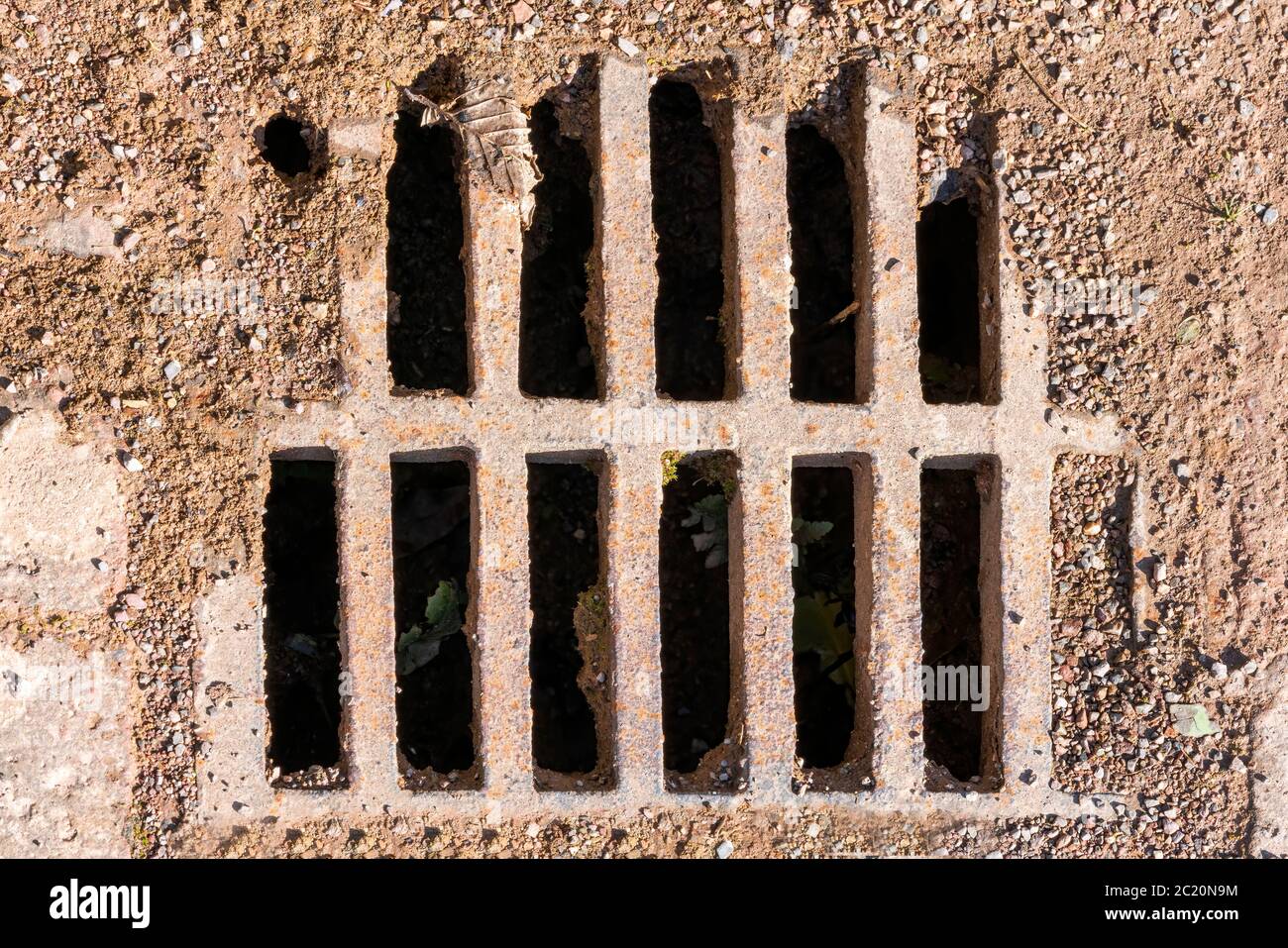 Metal storm drain water hi-res stock photography and images - Alamy