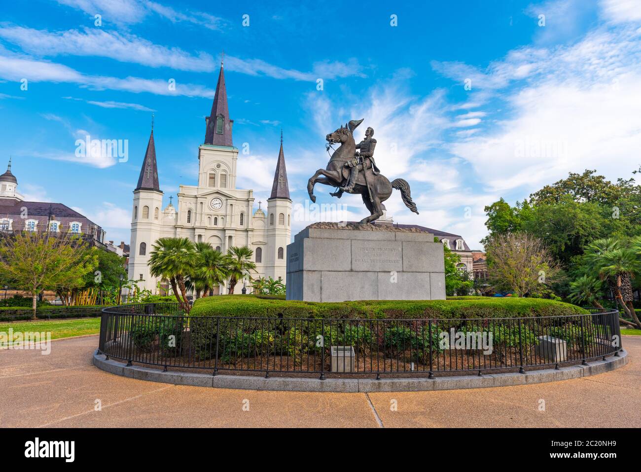 New orleans jackson square hi-res stock photography and images - Alamy