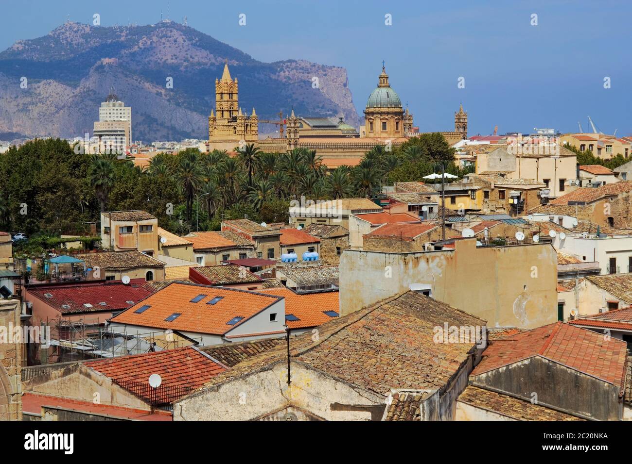 Panorama of Palermo Stock Photo - Alamy