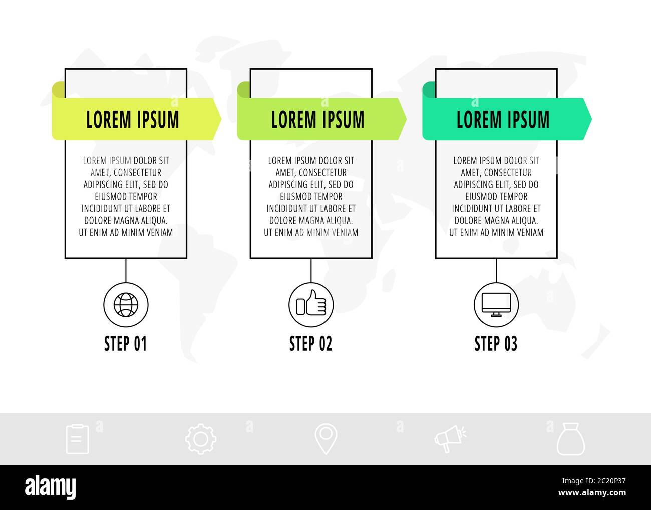 Timeline creative design linear infographics template. Business vector ...