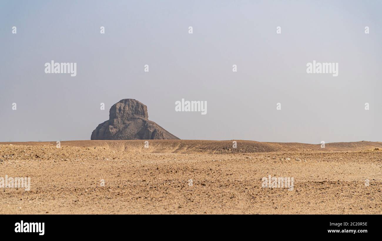 The Black Pyramid was built by King Amenemhat III during the Middle ...