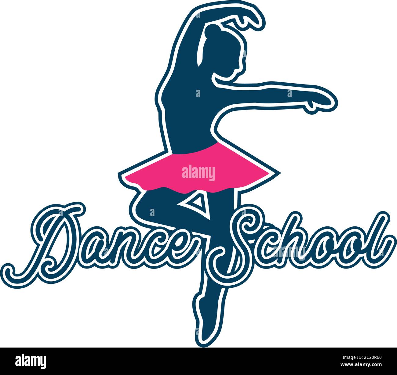 Dance School Logo Design