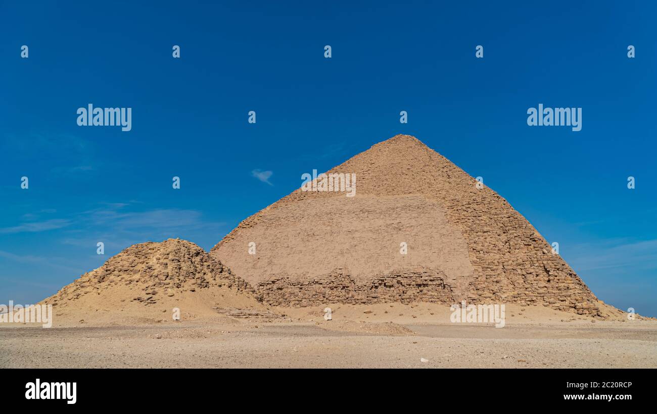 Bent Pyramid, The Bent Pyramid is an ancient Egyptian pyramid located ...