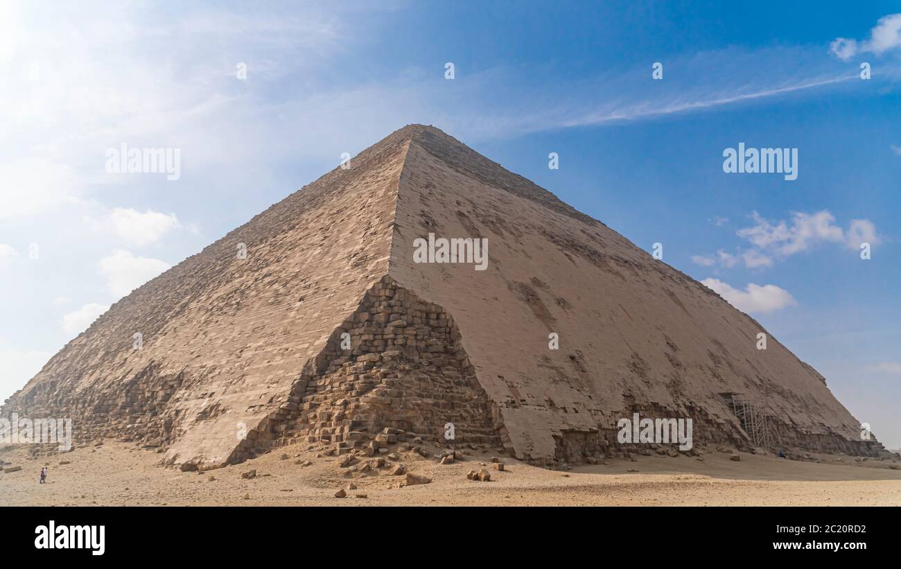 Bent Pyramid, The Bent Pyramid is an ancient Egyptian pyramid located ...