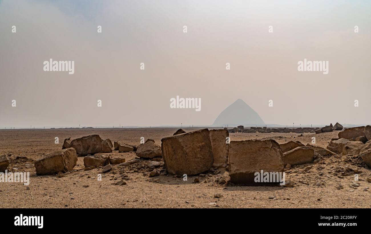 Bent Pyramid, The Bent Pyramid is an ancient Egyptian pyramid located ...