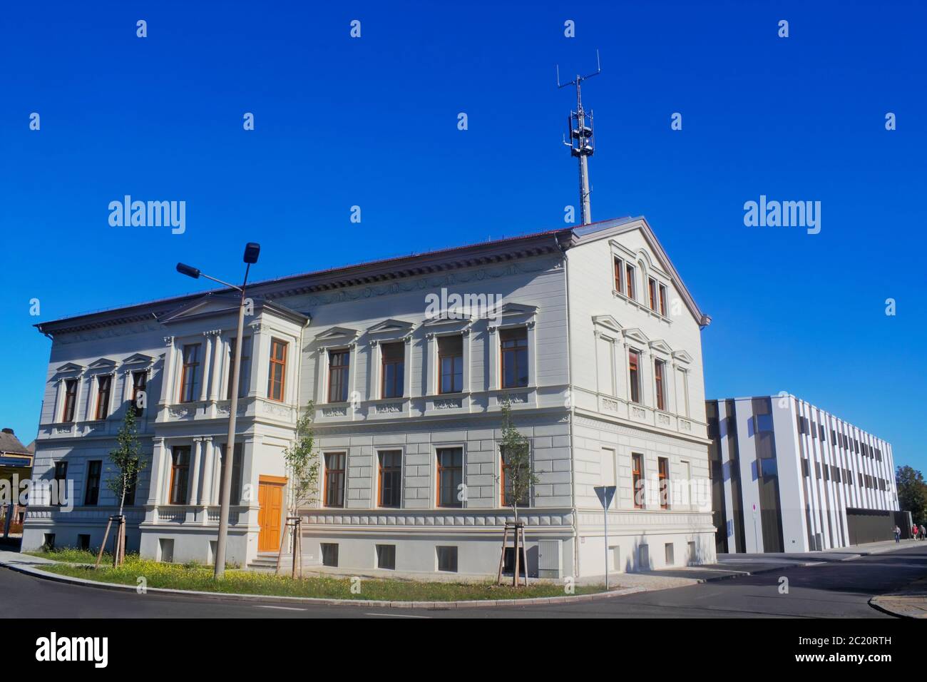 Old and new construction hi-res stock photography and images - Alamy