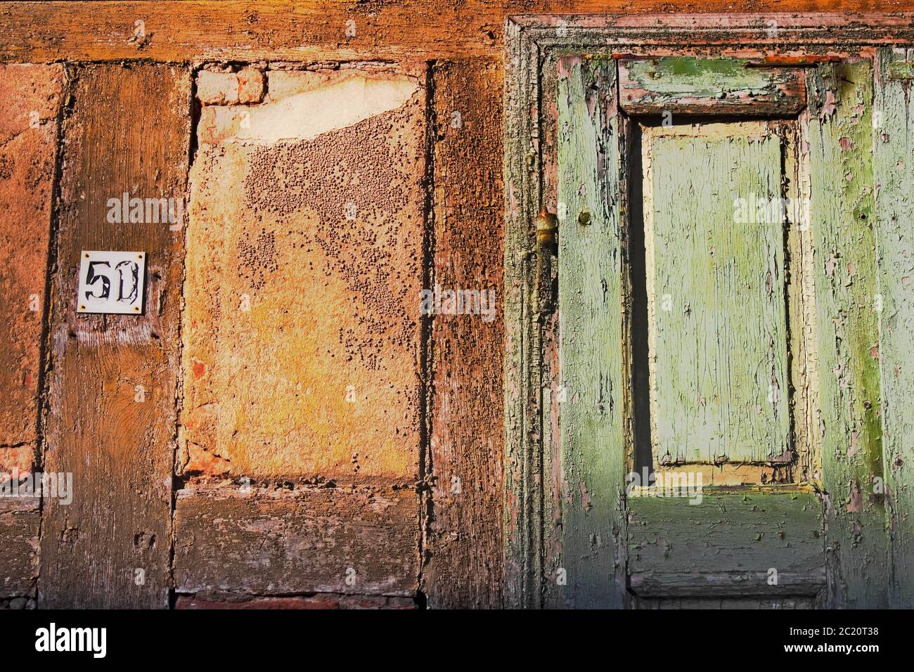 Old front doors Stock Photo - Alamy