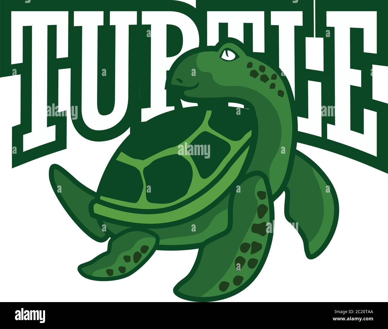 green turtle logo, vector illustration Stock Vector Image & Art - Alamy