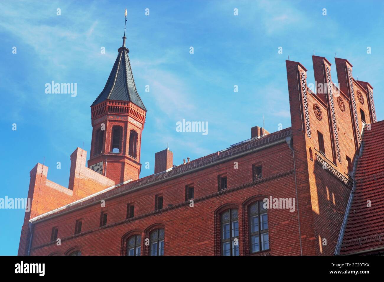 Town Hall Perleberg Stock Photo - Alamy