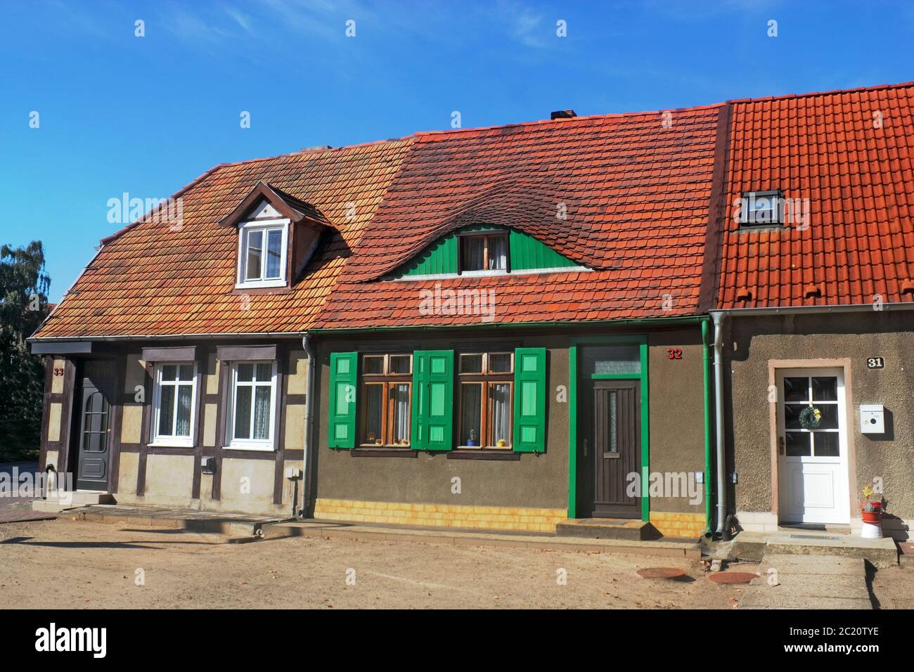 Old terraced houses hi-res stock photography and images - Alamy