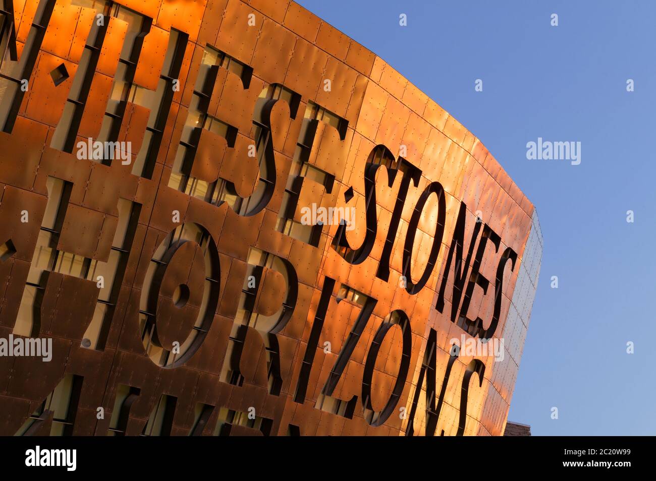 Cardiff millenium centre night hi-res stock photography and images - Alamy
