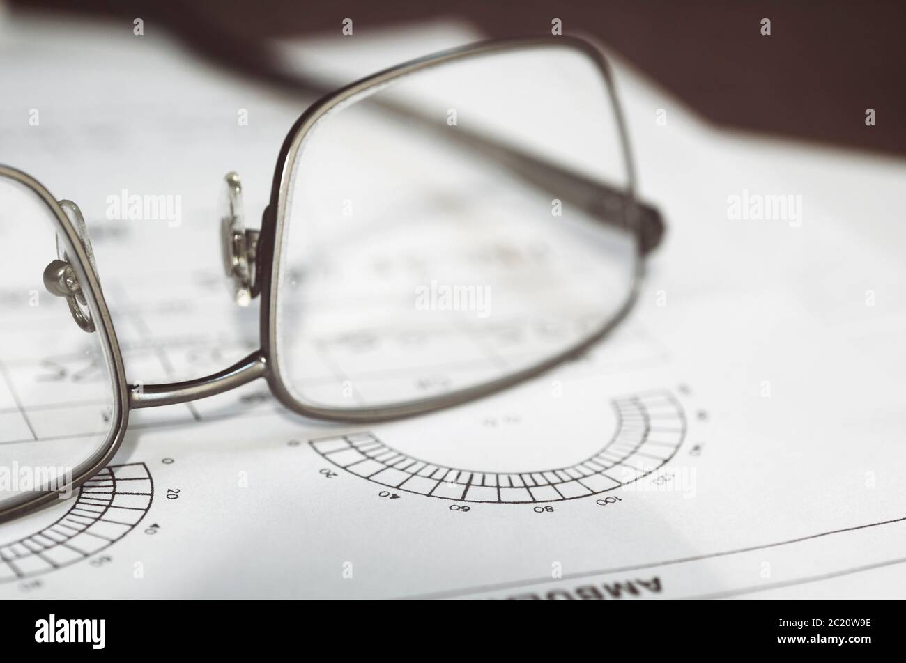Eyeglasses prescription hi-res stock photography and images - Alamy