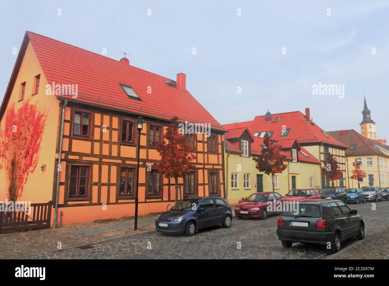 Old town of Templin Stock Photo - Alamy