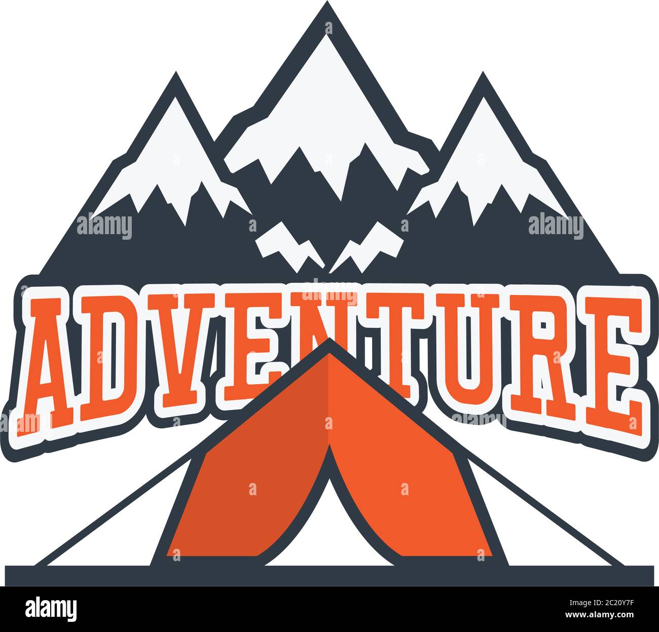 adventure logo with text space for your slogan / tag line, vector ...