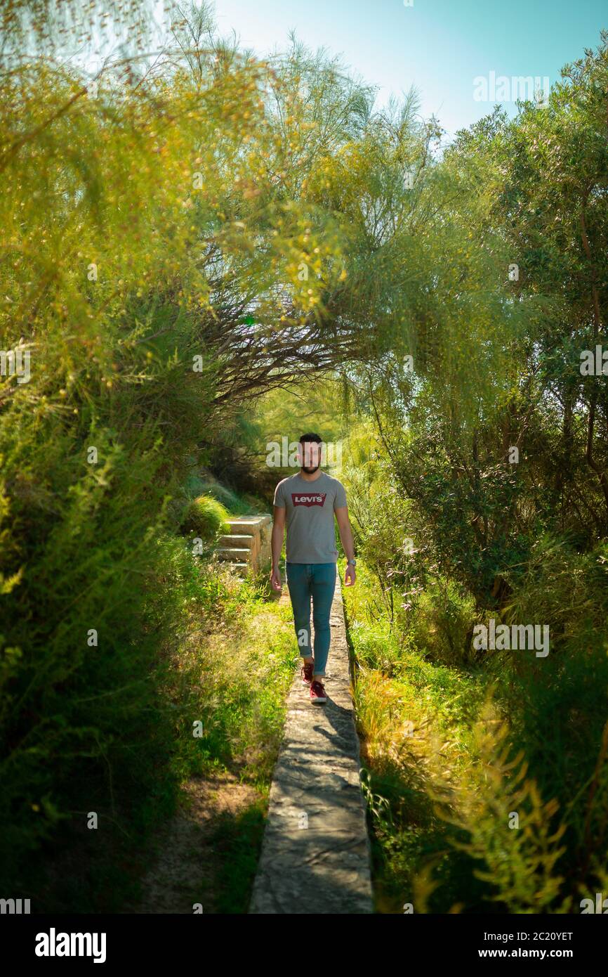 Man walking towards camera hi-res stock photography and images - Alamy
