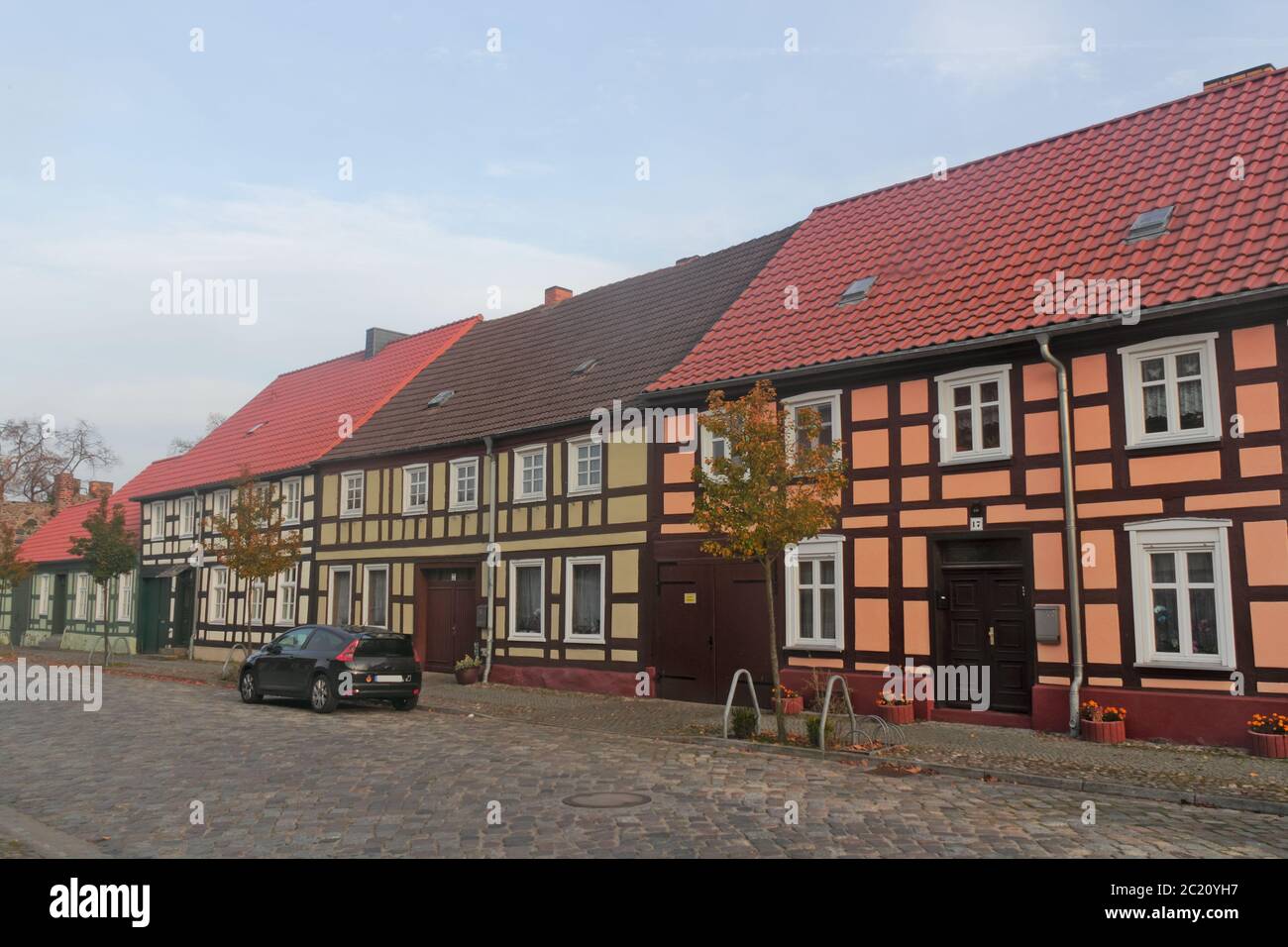Old town of Templin Stock Photo - Alamy