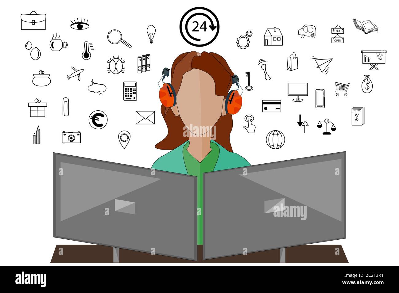 Software engineer Stock Vector Images - Alamy