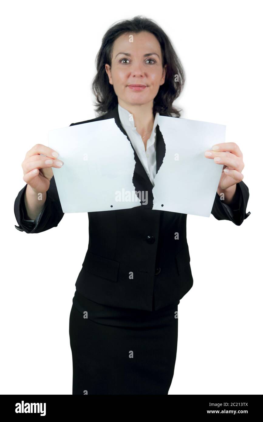 Tear up contract hi-res stock photography and images - Alamy