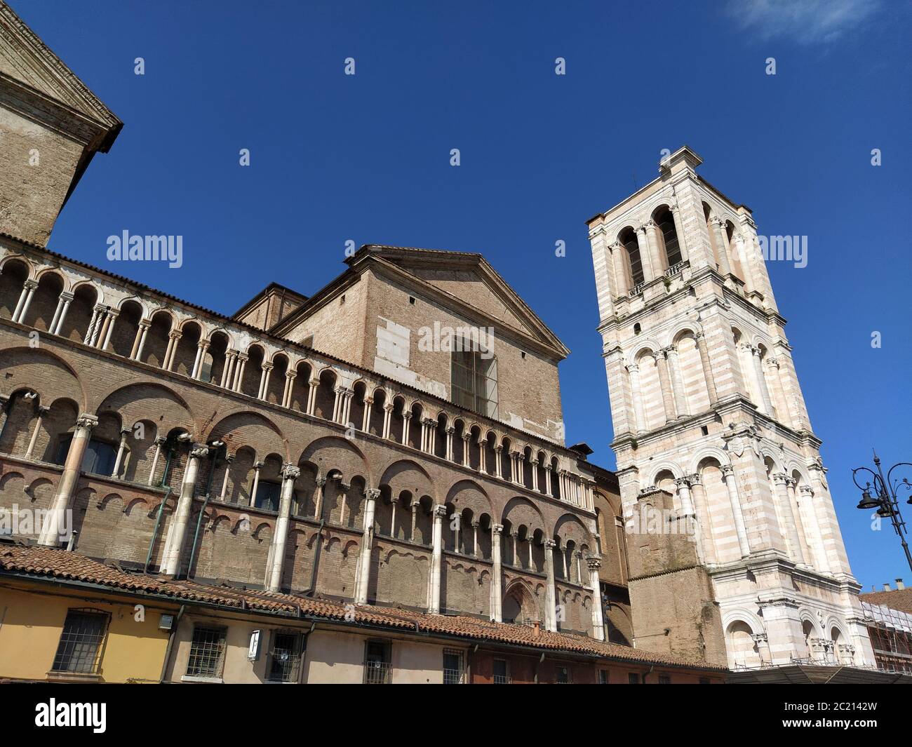 Tower in ferrara city Stock Photo - Alamy