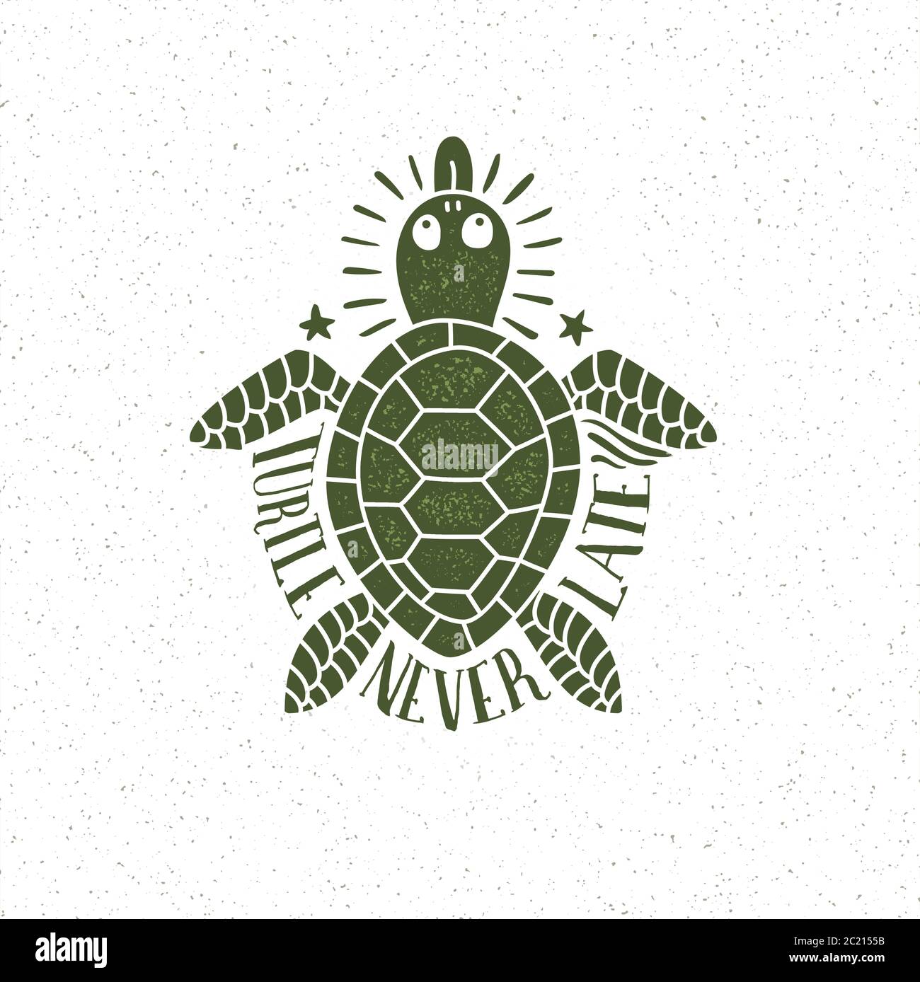 Turtle graphic hi-res stock photography and images - Alamy