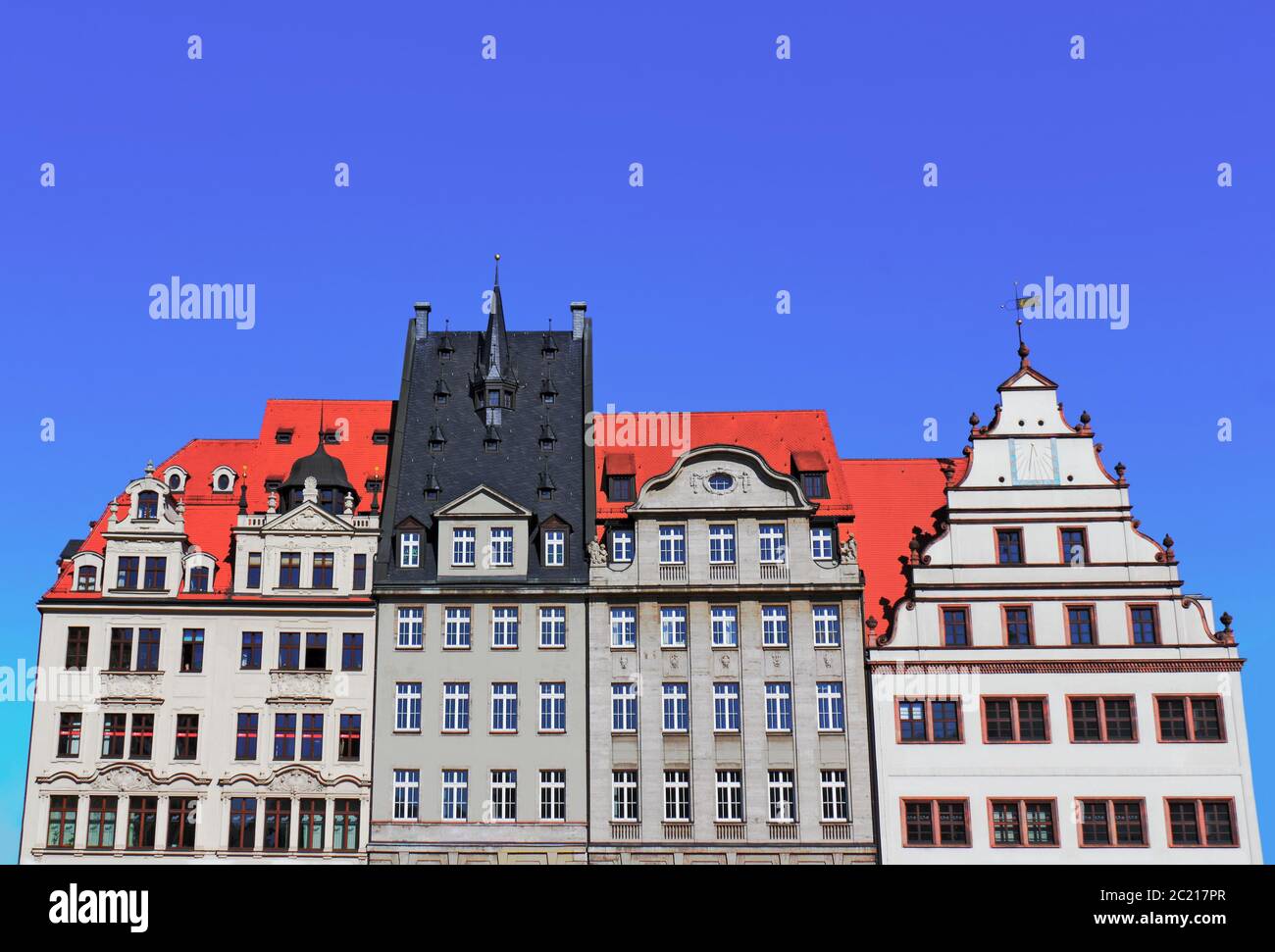 Historical row of houses Stock Photo - Alamy