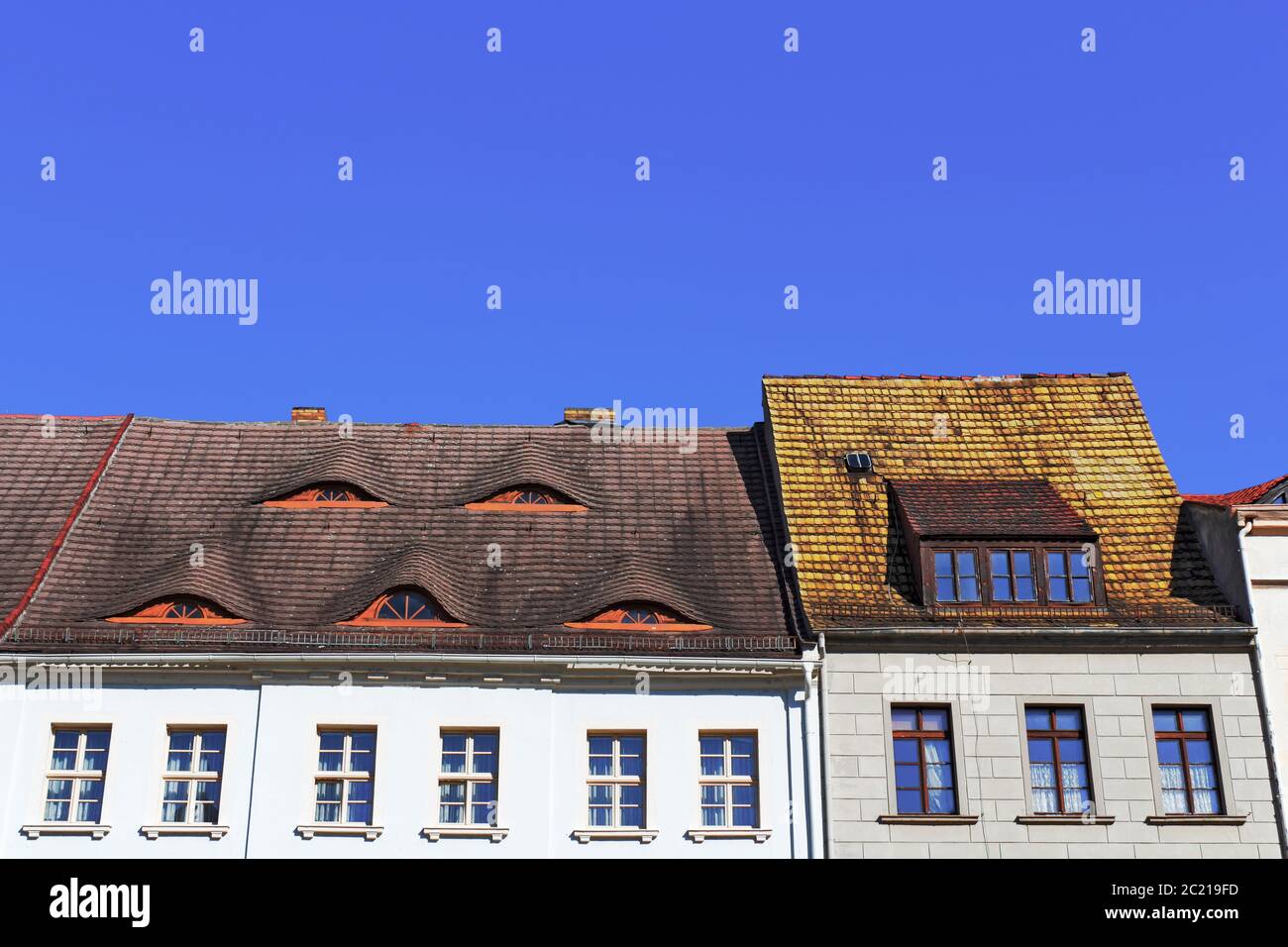 old town roofs Stock Photo - Alamy
