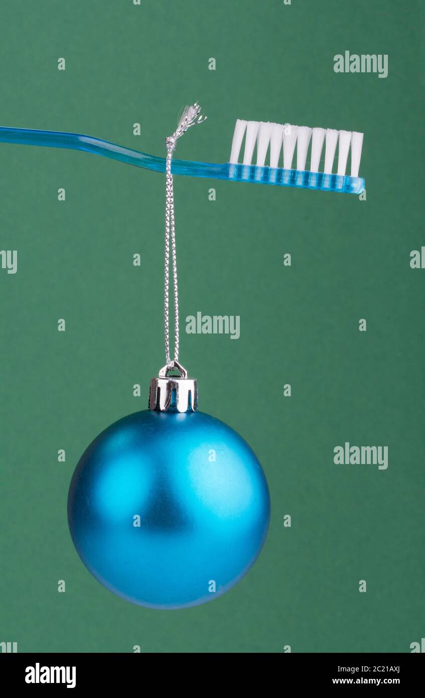 Brush teeth christmas hi-res stock photography and images - Alamy