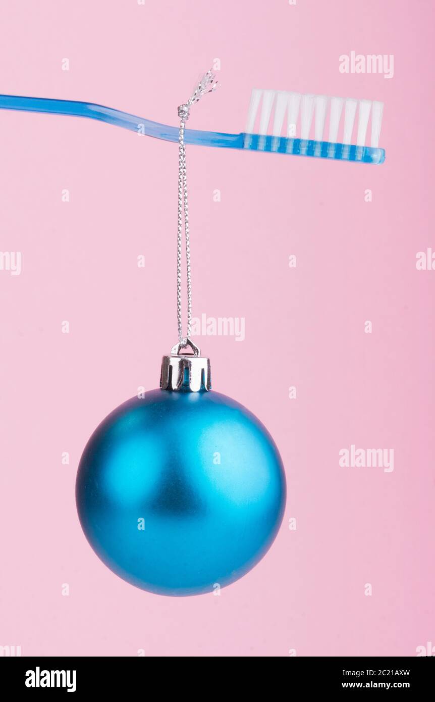 Brush teeth christmas hi-res stock photography and images - Alamy