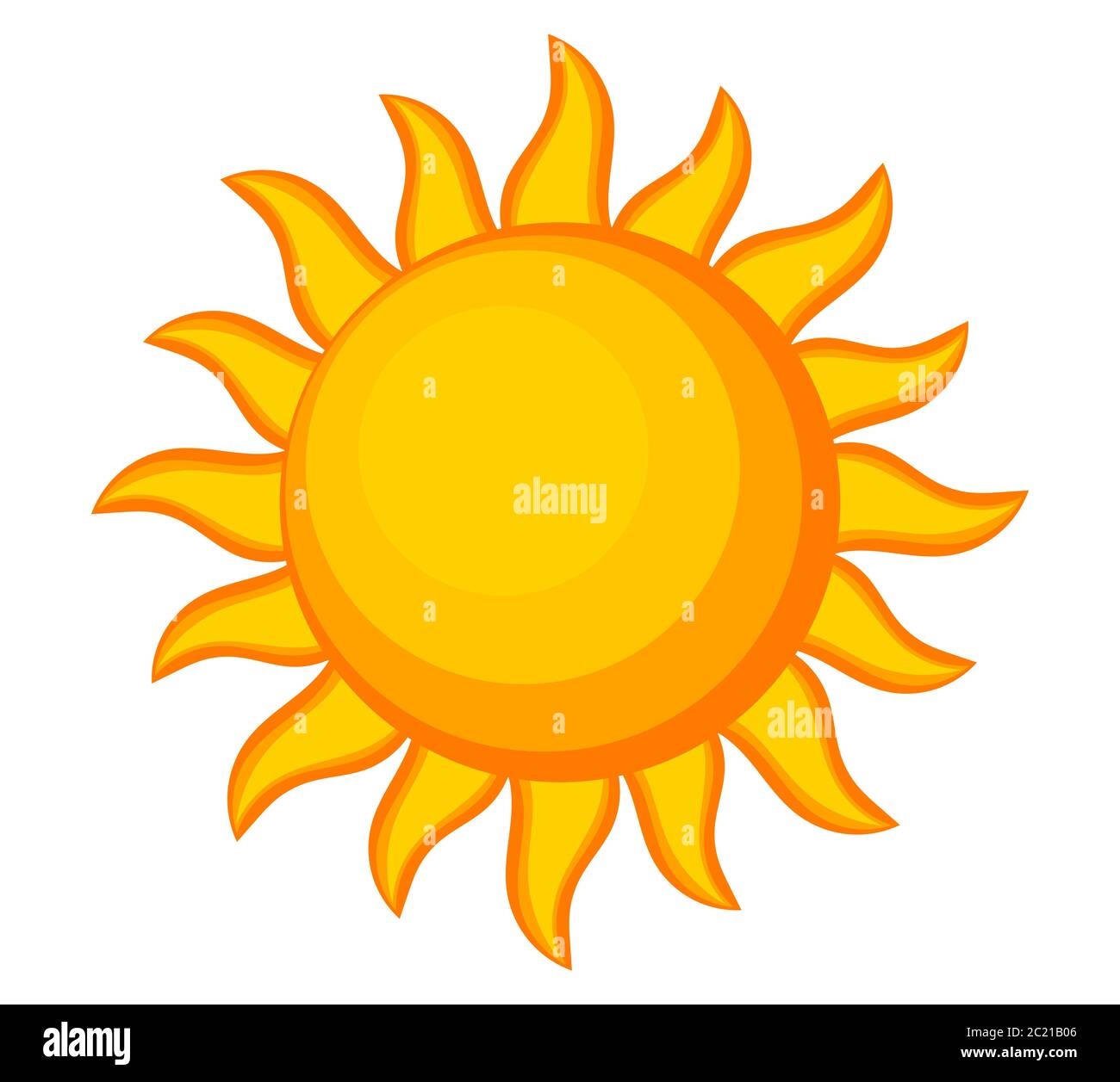 Sun summer cartoon icon. Vector illustration Stock Vector Image & Art ...