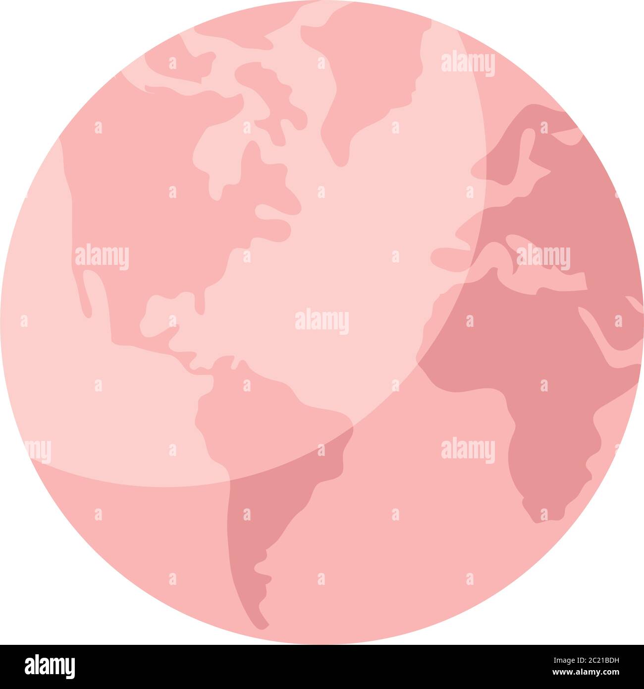 World sphere design, Planet continent earth and globe theme Vector ...